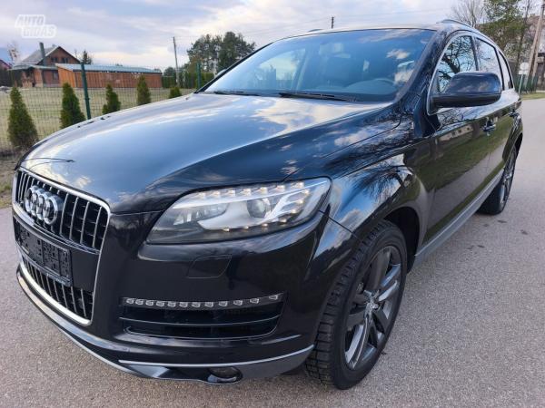 Black Audi Q7 2010 in Druskininkai, with an engine capacity of 3.00 L and mileage of 276 thousand km for 9200 €, photo 1 on AUTOMOTO.COM.LV