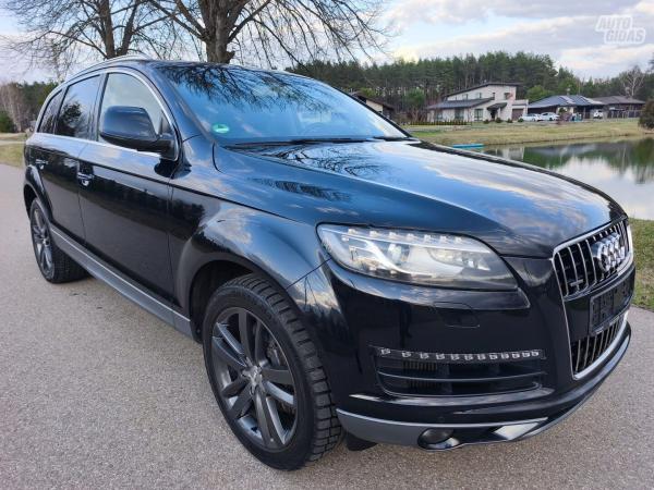 Black Audi Q7 2010 in Druskininkai, with an engine capacity of 3.00 L and mileage of 276 thousand km for 9200 €, photo 5 on AUTOMOTO.COM.LV