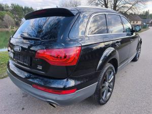 Black Audi Q7 2010 in Druskininkai, with an engine capacity of 3.00 L and mileage of 276 thousand km for 9200 €, photo 10 on AUTOMOTO.COM.LV