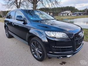 Black Audi Q7 2010 in Druskininkai, with an engine capacity of 3.00 L and mileage of 276 thousand km for 9200 €, photo 29 on AUTOMOTO.COM.LV