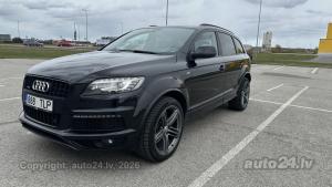 Melns Audi Q7 2010 Tartu, ar dzinēja tilpumu 3.00 L un nobraukumu 354 tūkst. km par 10999 €, foto  vietnē AUTOMOTO.COM.LV