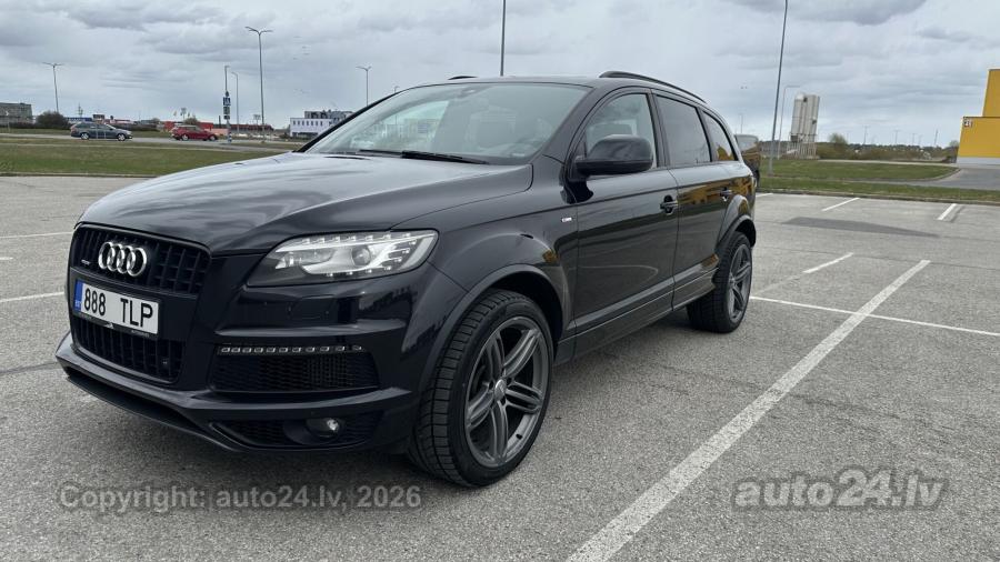 Black Audi Q7 2010 in Tartu, with an engine capacity of 3.00 L and mileage of 354 thousand km for 10999 €, photo 1 on AUTOMOTO.COM.LV