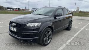 Black Audi Q7 2010 in Tartu, with an engine capacity of 3.00 L and mileage of 354 thousand km for 10999 €, photo 11 on AUTOMOTO.COM.LV