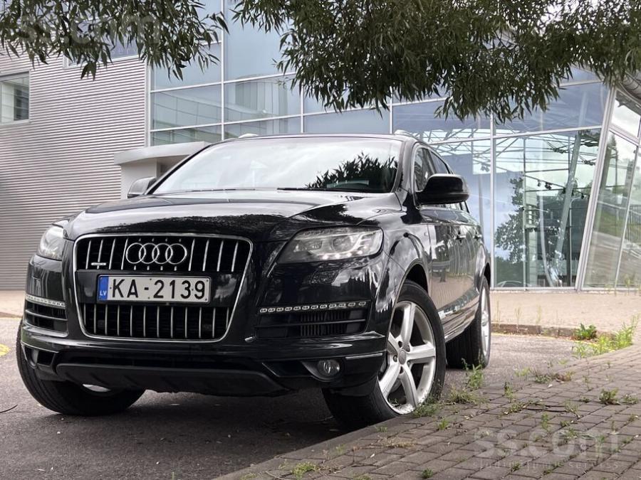 Melns Audi Q7 2010 Rīga, ar dzinēja tilpumu 3.00 L un nobraukumu 213 tūkst. km par 10900 €, foto 3 vietnē AUTOMOTO.COM.LV