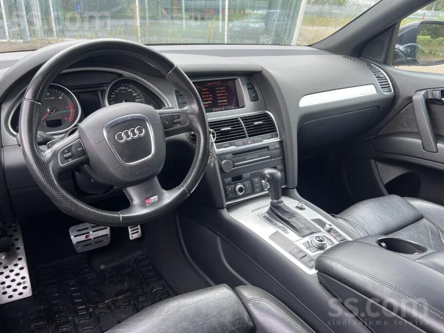 Melns Audi Q7 2010 Rīga, ar dzinēja tilpumu 3.00 L un nobraukumu 213 tūkst. km par 10900 €, foto 8 vietnē AUTOMOTO.COM.LV