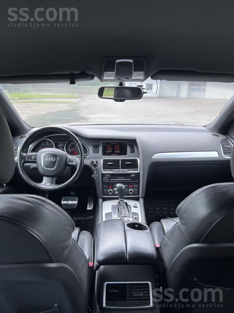 Melns Audi Q7 2010 Rīga, ar dzinēja tilpumu 3.00 L un nobraukumu 213 tūkst. km par 10900 €, foto 11 vietnē AUTOMOTO.COM.LV