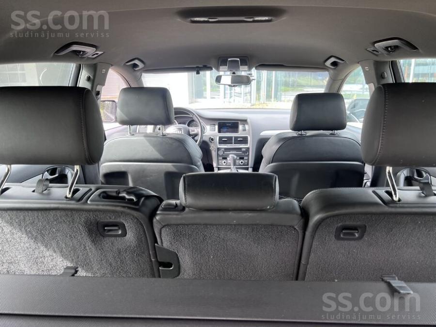 Melns Audi Q7 2010 Rīga, ar dzinēja tilpumu 3.00 L un nobraukumu 213 tūkst. km par 10900 €, foto 16 vietnē AUTOMOTO.COM.LV