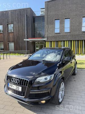 Melns Audi Q7 2010 Dobele, ar dzinēja tilpumu 4.20 L un nobraukumu 342 tūkst. km par 9850 €, foto 3 vietnē AUTOMOTO.COM.LV