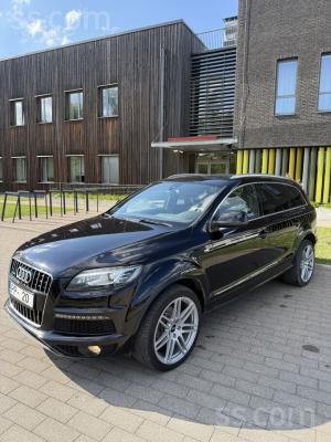 Melns Audi Q7 2010 Dobele, ar dzinēja tilpumu 4.20 L un nobraukumu 342 tūkst. km par 9850 €, foto 6 vietnē AUTOMOTO.COM.LV