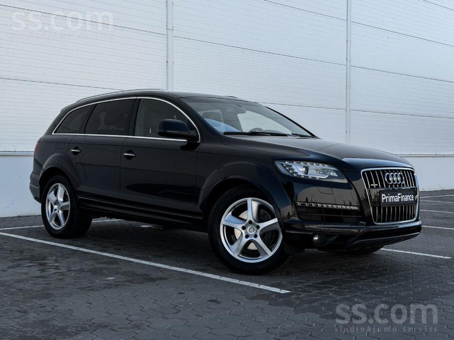 Melns Audi Q7 2010 Rīga, ar dzinēja tilpumu 3.00 L un nobraukumu 328 tūkst. km par 10990 €, foto 4 vietnē AUTOMOTO.COM.LV