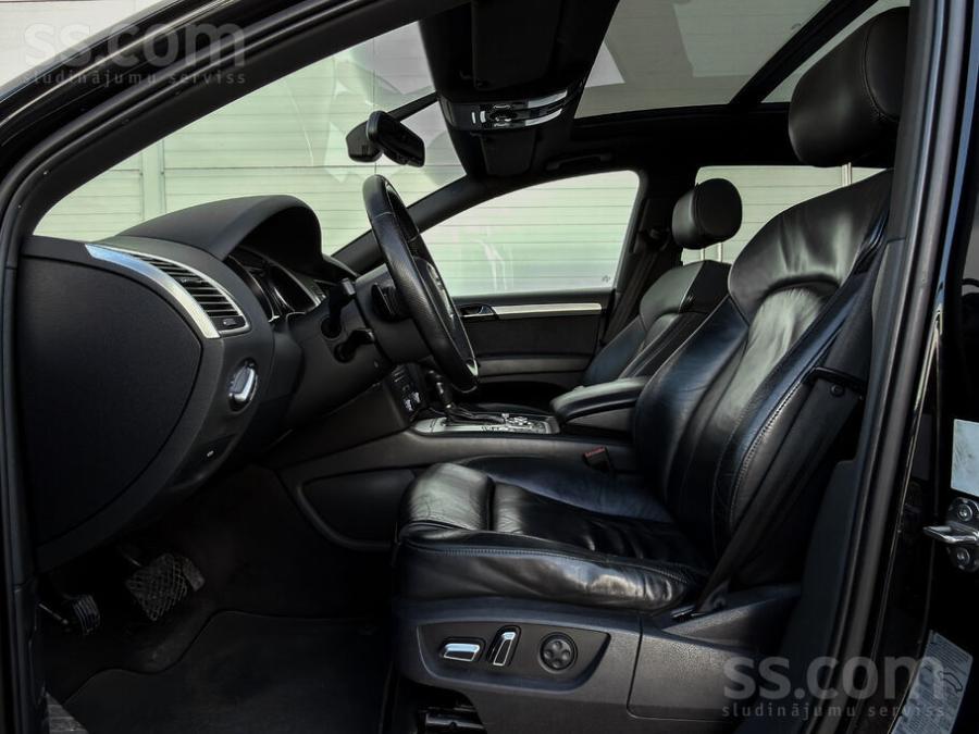 Melns Audi Q7 2010 Rīga, ar dzinēja tilpumu 3.00 L un nobraukumu 328 tūkst. km par 10990 €, foto 18 vietnē AUTOMOTO.COM.LV