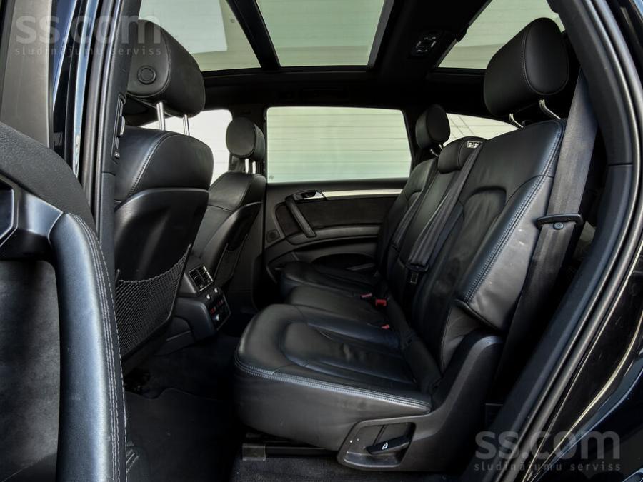 Melns Audi Q7 2010 Rīga, ar dzinēja tilpumu 3.00 L un nobraukumu 328 tūkst. km par 10990 €, foto 19 vietnē AUTOMOTO.COM.LV