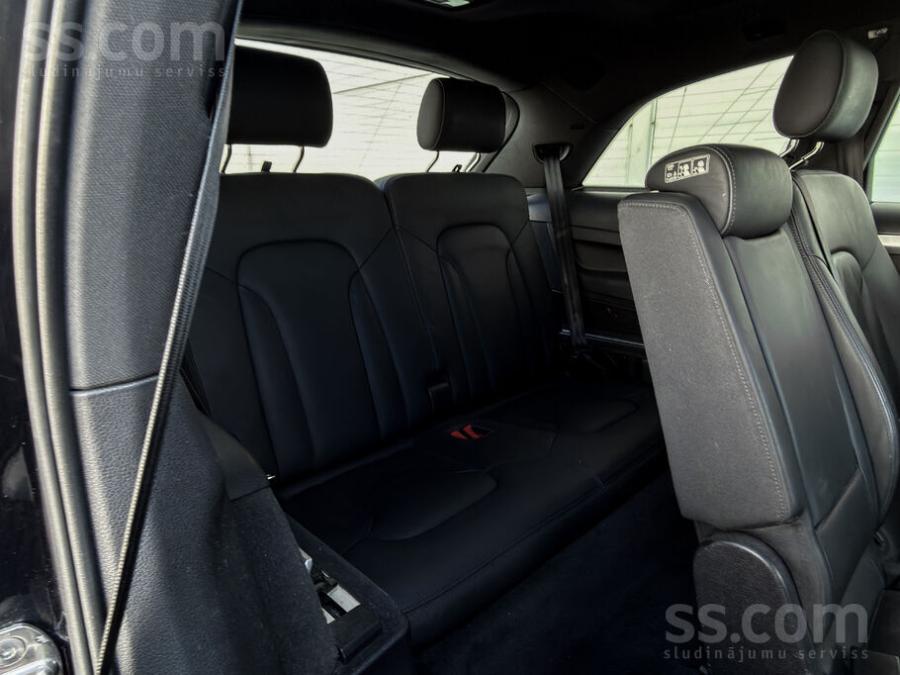 Melns Audi Q7 2010 Rīga, ar dzinēja tilpumu 3.00 L un nobraukumu 328 tūkst. km par 10990 €, foto 23 vietnē AUTOMOTO.COM.LV
