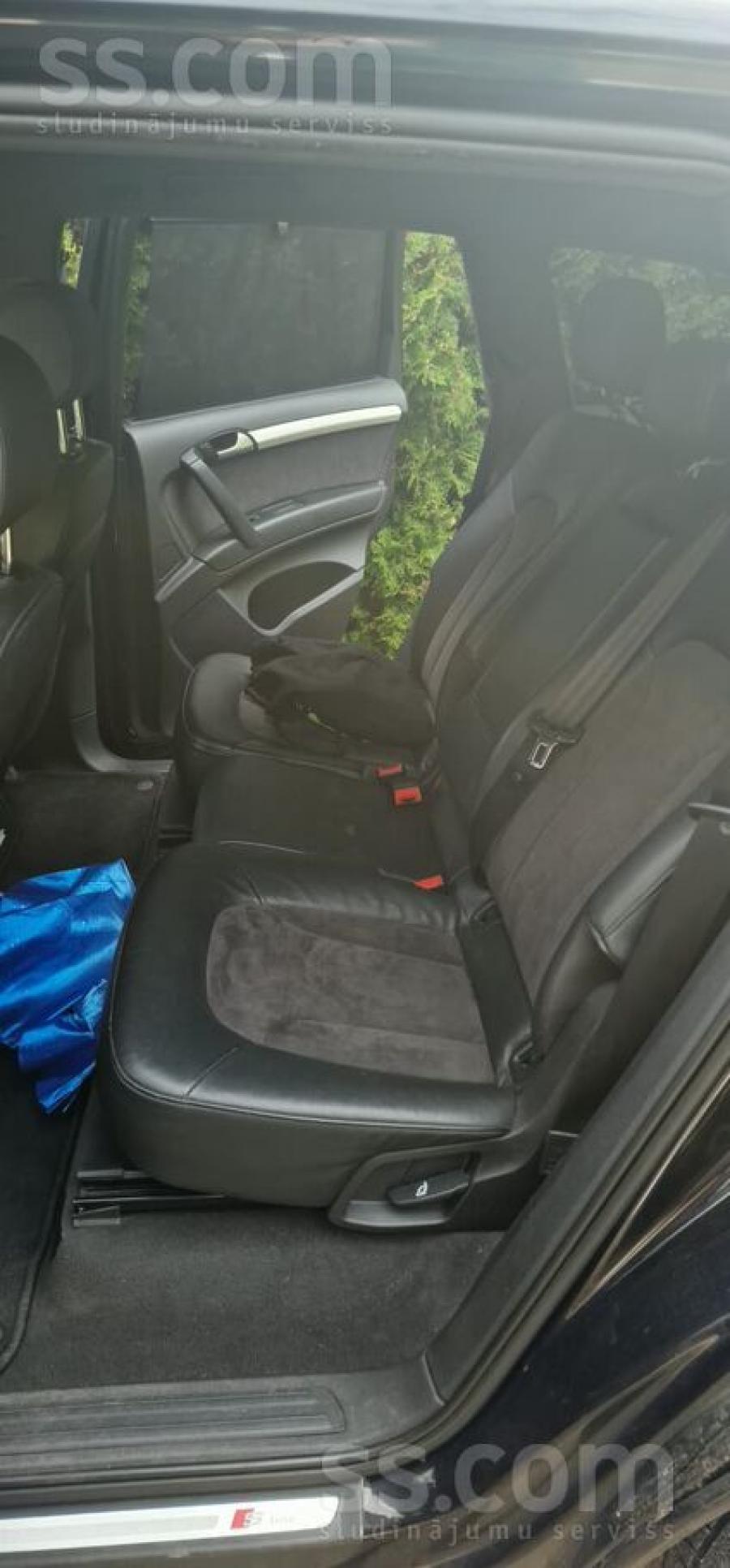 Melns Audi Q7 2010 Rīga, ar dzinēja tilpumu 3.00 L un nobraukumu 285 tūkst. km par 9500 €, foto 7 vietnē AUTOMOTO.COM.LV