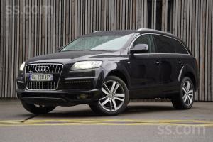 Black Audi Q7 2010 in Riga, with an engine capacity of 3.00 L and mileage of 247 thousand km for 10990 €, photo  on AUTOMOTO.COM.LV