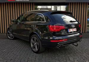 Black Audi Q7 2010 in Riga, with an engine capacity of 3.00 L and mileage of 241 thousand km for 15100 €, photo 10 on AUTOMOTO.COM.LV