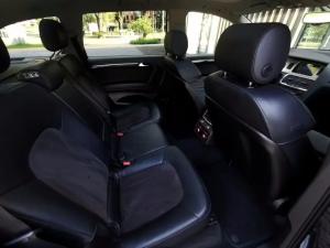 Black Audi Q7 2010 in Riga, with an engine capacity of 3.00 L and mileage of 241 thousand km for 15100 €, photo 16 on AUTOMOTO.COM.LV