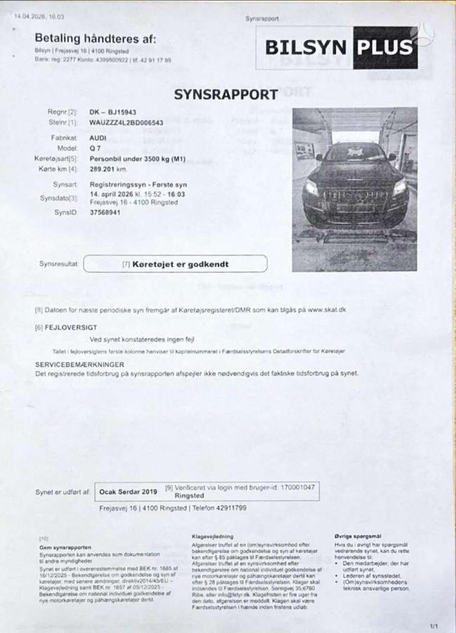 Черный Ауди Ку 7 2010 в Купишкис, объемом двигателя 4.13 л и пробегом 291 тыс. км за 12690 €, фото 31 на AUTOMOTO.COM.LV
