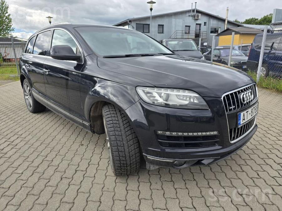 Melns Audi Q7 2010 Rīga, ar dzinēja tilpumu 3.00 L un nobraukumu 0 tūkst. km par 8500 €, foto 3 vietnē AUTOMOTO.COM.LV