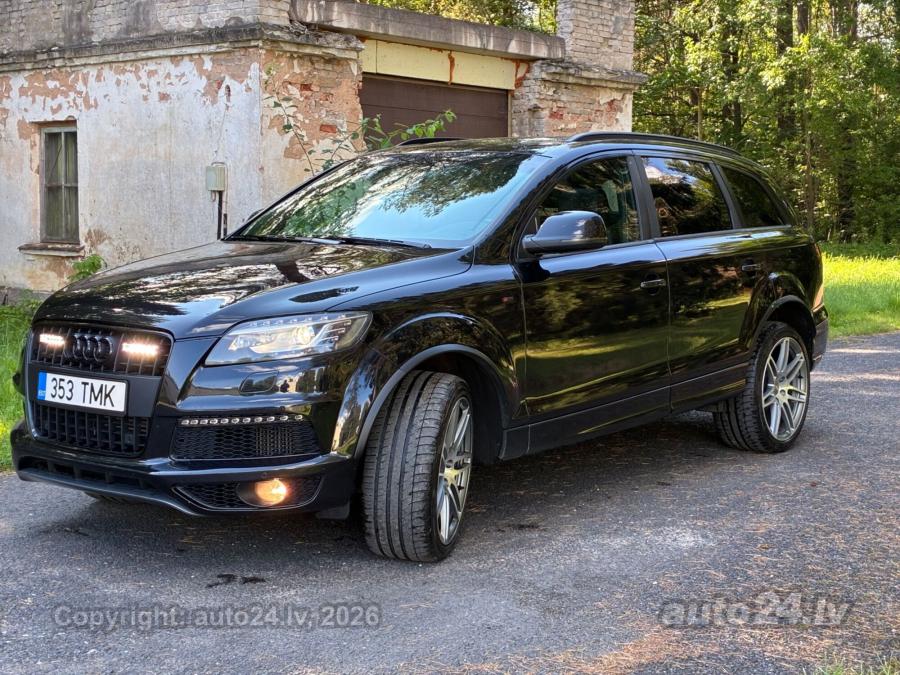 Черный Ауди Ку 7 2010 в Пылва, объемом двигателя 3.00 л и пробегом 355 тыс. км за 9500 €, фото 1 на AUTOMOTO.COM.LV