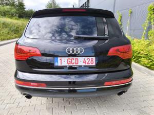 Black Audi Q7 2010 in Vilnius, with an engine capacity of 2.97 L and mileage of 267 thousand km for 9500 €, photo 8 on AUTOMOTO.COM.LV