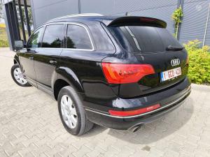 Black Audi Q7 2010 in Vilnius, with an engine capacity of 2.97 L and mileage of 267 thousand km for 9500 €, photo 9 on AUTOMOTO.COM.LV