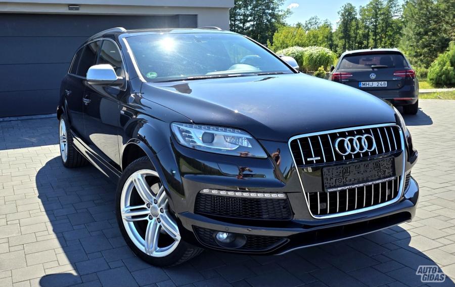 Melns Audi Q7 2010 Druskininkai, ar dzinēja tilpumu 4.20 L un nobraukumu 136 tūkst. km par 12150 €, foto 1 vietnē AUTOMOTO.COM.LV