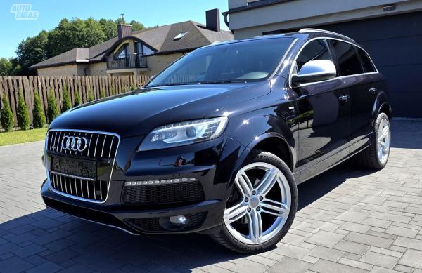 Black Audi Q7 2010 in Druskininkai, with an engine capacity of 4.20 L and mileage of 136 thousand km for 12150 €, photo 4 on AUTOMOTO.COM.LV