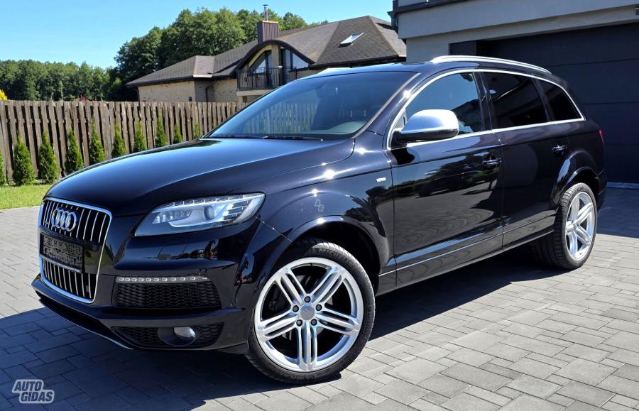 Melns Audi Q7 2010 Druskininkai, ar dzinēja tilpumu 4.20 L un nobraukumu 136 tūkst. km par 12150 €, foto 7 vietnē AUTOMOTO.COM.LV