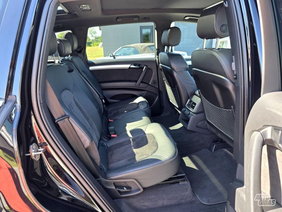 Melns Audi Q7 2010 Druskininkai, ar dzinēja tilpumu 4.20 L un nobraukumu 136 tūkst. km par 12150 €, foto 14 vietnē AUTOMOTO.COM.LV