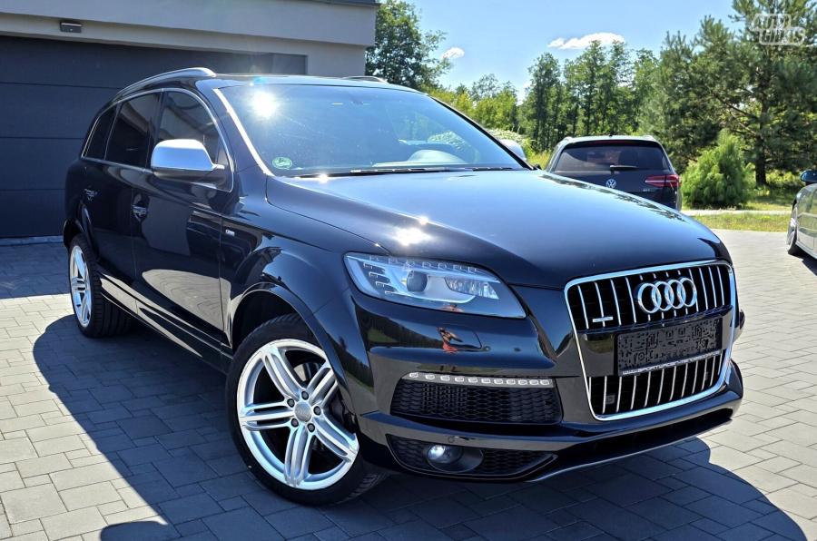 Melns Audi Q7 2010 Druskininkai, ar dzinēja tilpumu 4.20 L un nobraukumu 136 tūkst. km par 12150 €, foto 3 vietnē AUTOMOTO.COM.LV