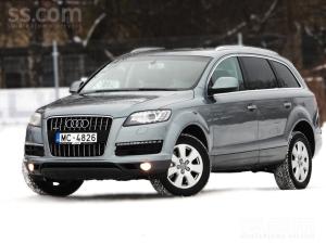 Melns Audi Q7 2011 Rīga, ar dzinēja tilpumu 3.00 L un nobraukumu 348 tūkst. km par 9900 €, foto  vietnē AUTOMOTO.COM.LV