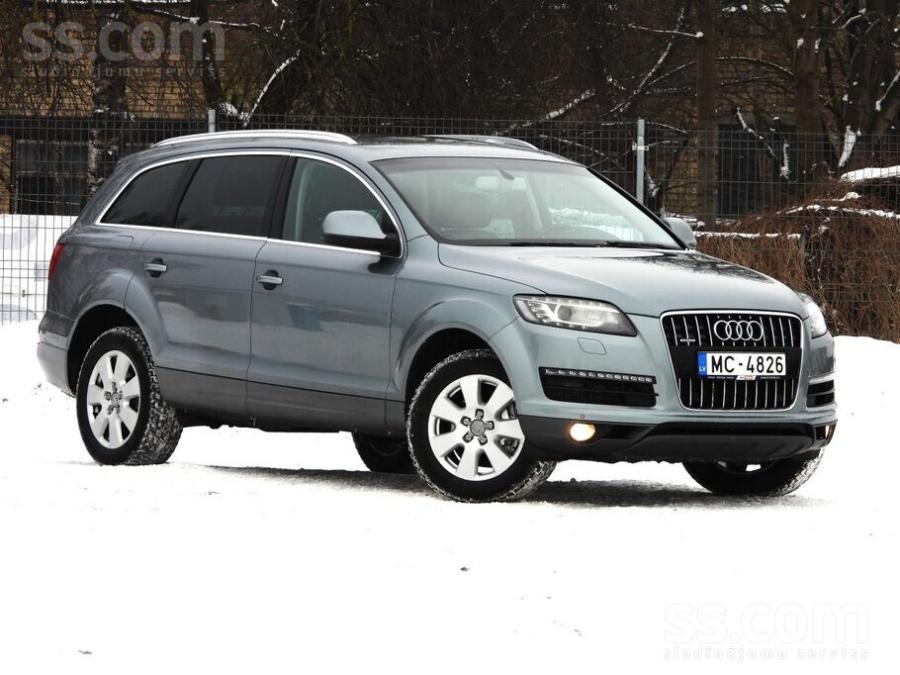 Melns Audi Q7 2011 Rīga, ar dzinēja tilpumu 3.00 L un nobraukumu 348 tūkst. km par 9900 €, foto 3 vietnē AUTOMOTO.COM.LV