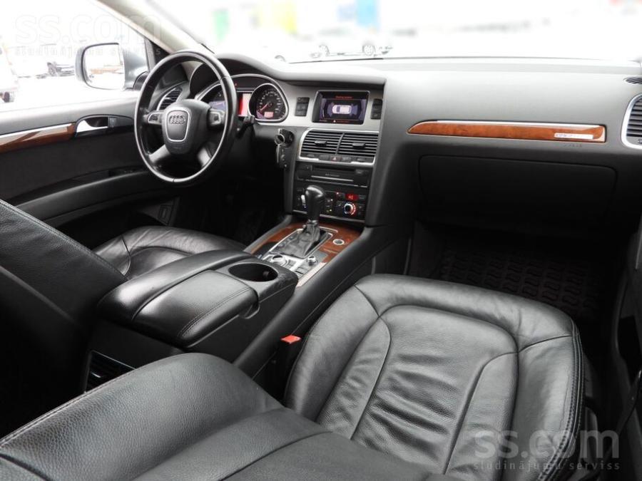 Melns Audi Q7 2011 Rīga, ar dzinēja tilpumu 3.00 L un nobraukumu 348 tūkst. km par 9900 €, foto 13 vietnē AUTOMOTO.COM.LV