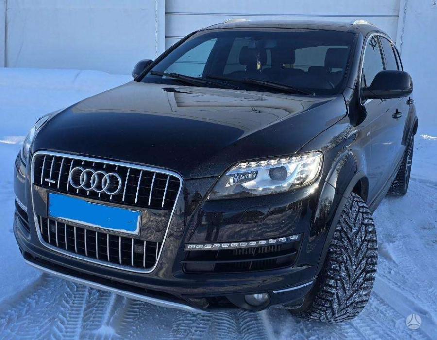 Melns Audi Q7 2011 Viļņa, ar dzinēja tilpumu 2.97 L un nobraukumu 379 tūkst. km par 10300 €, foto 8 vietnē AUTOMOTO.COM.LV
