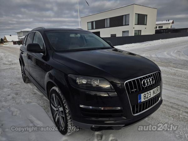 Black Audi Q7 2011 in Tallinn, with an engine capacity of 3.00 L and mileage of 314 thousand km for 10900 €, photo 1 on AUTOMOTO.COM.LV