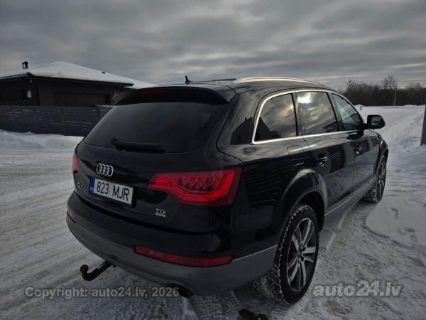 Black Audi Q7 2011 in Tallinn, with an engine capacity of 3.00 L and mileage of 314 thousand km for 10900 €, photo 4 on AUTOMOTO.COM.LV