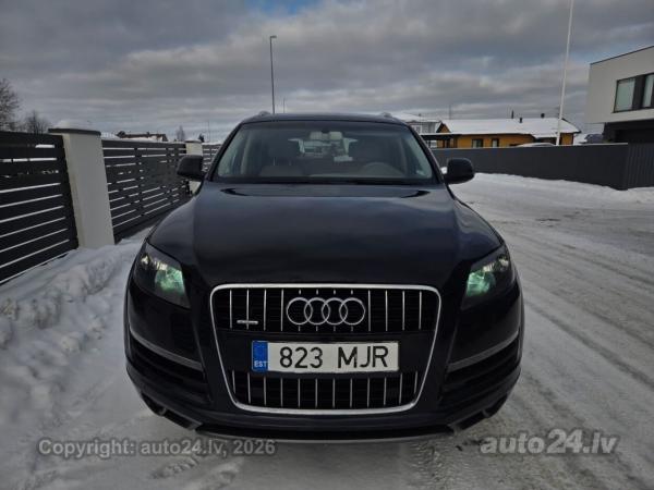 Black Audi Q7 2011 in Tallinn, with an engine capacity of 3.00 L and mileage of 314 thousand km for 10900 €, photo 5 on AUTOMOTO.COM.LV