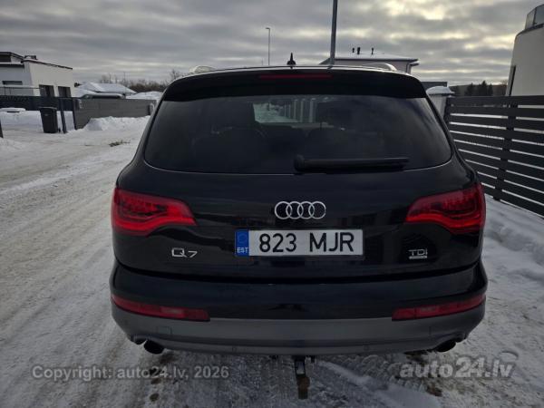 Black Audi Q7 2011 in Tallinn, with an engine capacity of 3.00 L and mileage of 314 thousand km for 10900 €, photo 7 on AUTOMOTO.COM.LV
