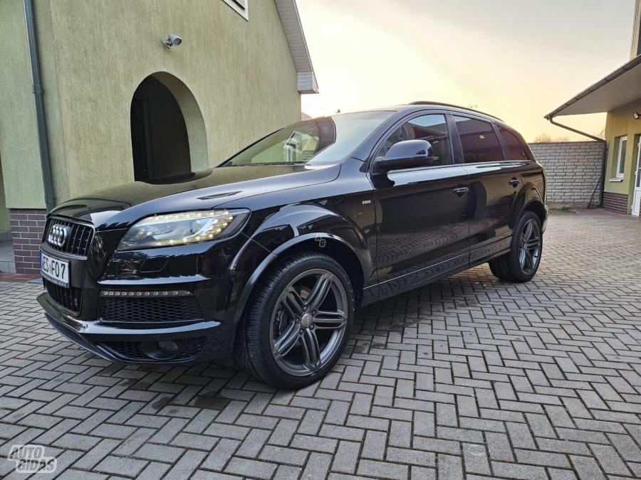 Black Audi Q7 2011 in Vilnius, with an engine capacity of 4.20 L and mileage of 227 thousand km for 12450 €, photo 1 on AUTOMOTO.COM.LV