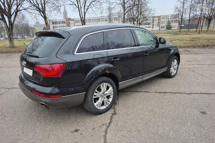 Melns Audi Q7 2011 Klaipėda, ar dzinēja tilpumu 3.00 L un nobraukumu 368 tūkst. km par 11000 €, foto 5 vietnē AUTOMOTO.COM.LV