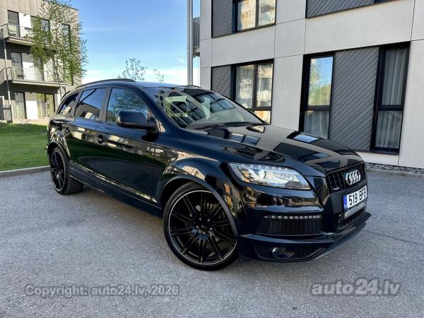 Melns Audi Q7 2011 Tartu, ar dzinēja tilpumu 3.00 L un nobraukumu 370 tūkst. km par 9990 €, foto 1 vietnē AUTOMOTO.COM.LV