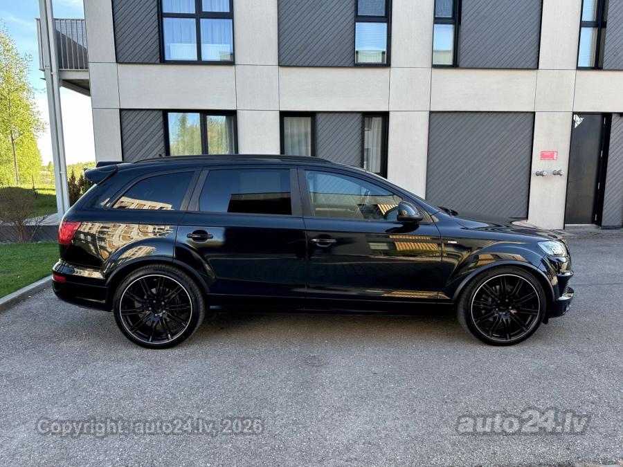 Melns Audi Q7 2011 Tartu, ar dzinēja tilpumu 3.00 L un nobraukumu 370 tūkst. km par 9990 €, foto 6 vietnē AUTOMOTO.COM.LV