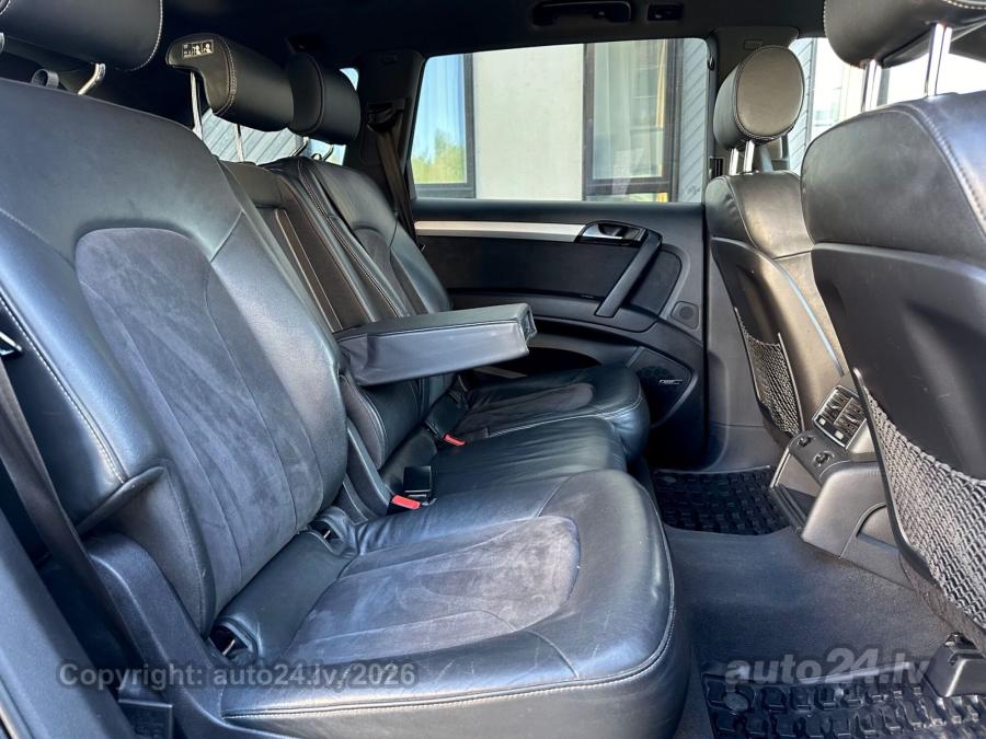 Melns Audi Q7 2011 Tartu, ar dzinēja tilpumu 3.00 L un nobraukumu 370 tūkst. km par 9990 €, foto 13 vietnē AUTOMOTO.COM.LV