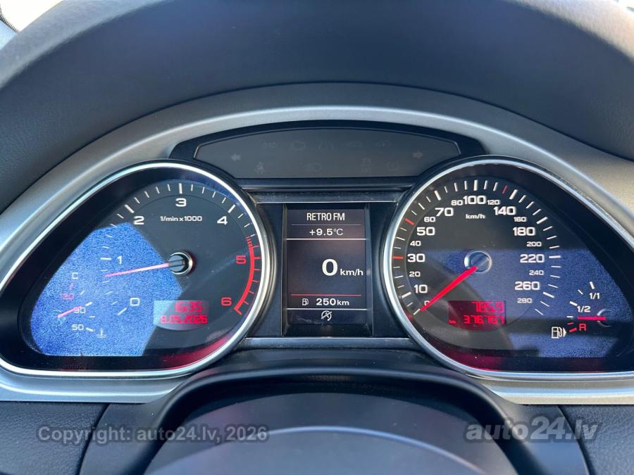 Melns Audi Q7 2011 Tartu, ar dzinēja tilpumu 3.00 L un nobraukumu 370 tūkst. km par 9990 €, foto 19 vietnē AUTOMOTO.COM.LV