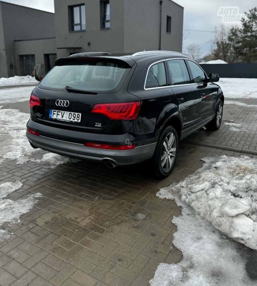 Black Audi Q7 2011 in Kaunas, with an engine capacity of 3.00 L and mileage of 203 thousand km for 9800 €, photo 6 on AUTOMOTO.COM.LV