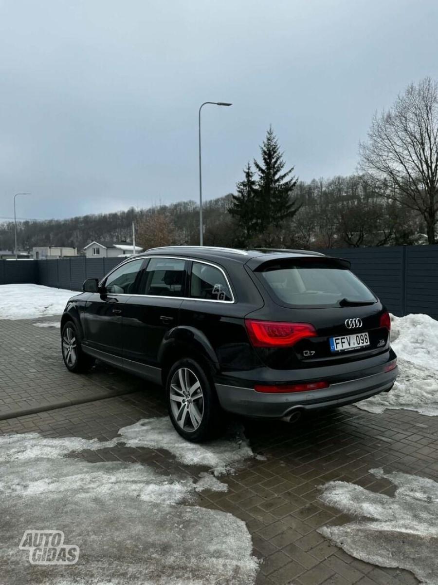 Black Audi Q7 2011 in Kaunas, with an engine capacity of 3.00 L and mileage of 203 thousand km for 9800 €, photo 8 on AUTOMOTO.COM.LV