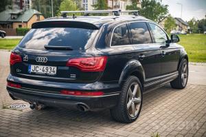 Black Audi Q7 2011 in Riga, with an engine capacity of 3.00 L and mileage of 0 thousand km for 7990 €, photo 5 on AUTOMOTO.COM.LV