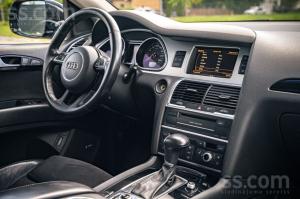 Black Audi Q7 2011 in Riga, with an engine capacity of 3.00 L and mileage of 0 thousand km for 7990 €, photo 8 on AUTOMOTO.COM.LV