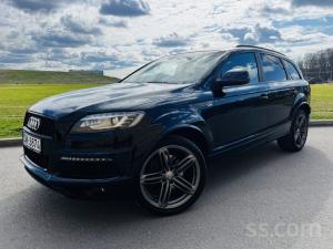 Black Audi Q7 2011 in Riga, with an engine capacity of 3.00 L and mileage of 273 thousand km for 10900 €, photo 18 on AUTOMOTO.COM.LV